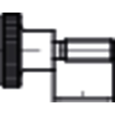 NOBRAND - Rändelschraube hohe Form DIN 464 Edelstahl A1 rostfrei M5 x ...