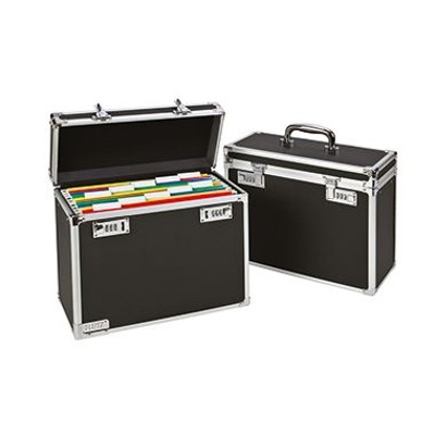 LEITZ® - Hängebox 67160095 DIN A4 max. 15 Mappen schwarz/chrom | Toolineo