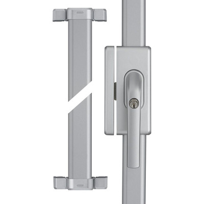 ABUS - FT-Stangenschloss, abschließbar, FOS650, AAL0006, Stahl silber ...
