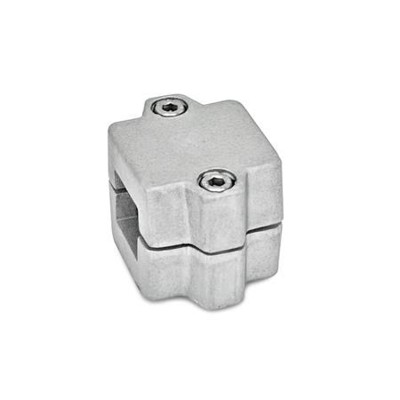 Ganter Norm® - 241-V25-50-2-BL Muffen-Klemmverbinder, Aluminium | Toolineo