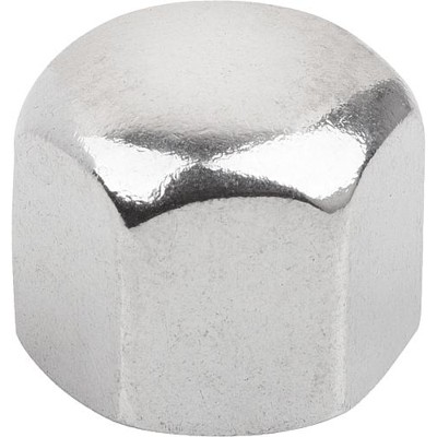 KIPP - HUTMUTTER DIN917 NIEDRIGE FORM, M05, SW=8, EDELSTAHL A4 70 BLANK | Toolineo