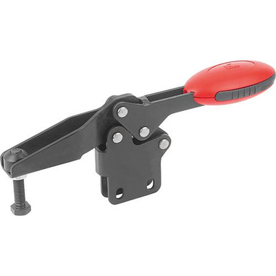 KIPP - SCHNELLSPANNER HORIZONTAL STANDARD, FUß SENKRECHT F1=650 ...